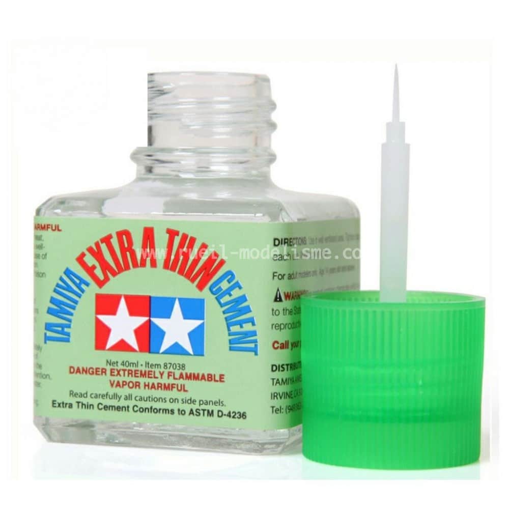 Différente colle maquettes.